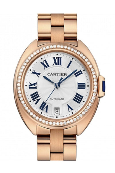 Cartier Cle 35 Flinque Sunray Effect Dial Ladies Watch WJCL0006 ...