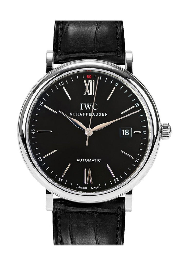IWC Portofino Black Automatic IW356502 | WatchGuyNYC