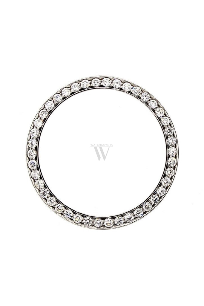 Custom 1.0ct Diamond Bezel Rolex Datejust 31 Stainless Steel New York ...