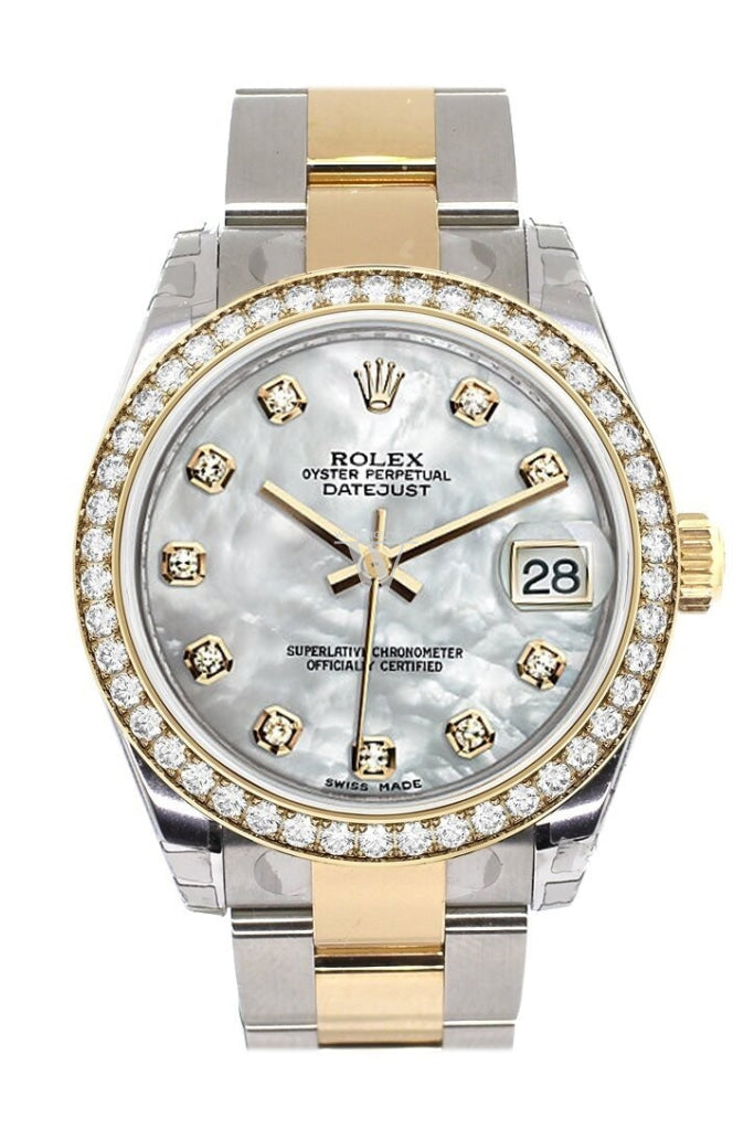 Rolex Datejust Custom Diamond Bezel 178243 | WatchGuyNYC